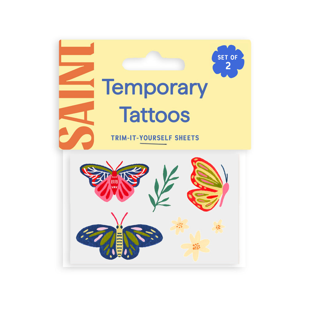Secret Garden Temporary Tattoos – Saint Tattoos
